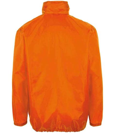 sol s unisex shift windbreaker jacket orange