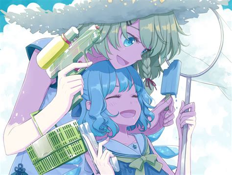 魔理沙とチルノの夏休み ねこ さんのイラスト ニコニコ静画 イラスト