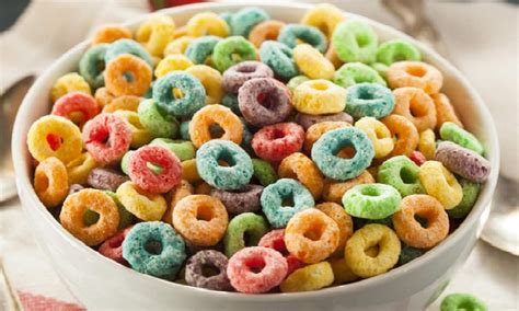 Cómo se hacen los Froot Loops Principales ingredientes Cereal