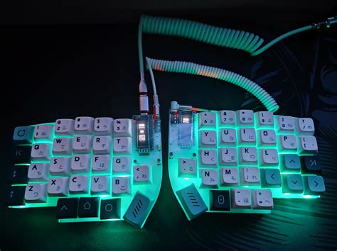 Lily58 Pro Whit Per Key Rgb And Underglow R Ergomechkeyboards
