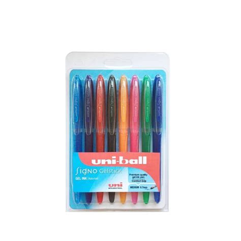 Uni Ball Signo Gelstick Pens UM Assorted Pack Of Dryad Education