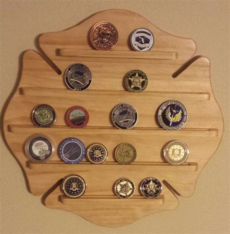Challenge Coin Holder Challenge Coin Display Firefighter Crafts