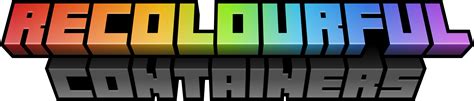 Install Recolourful Containers Gui Hud Dark Minecraft Mods