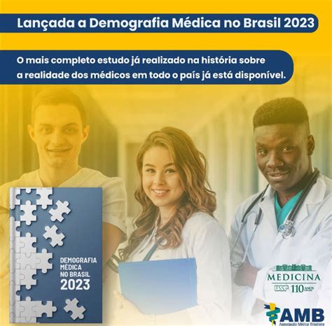 Amb Lança Demografia Médica No Brasil 2023 Sobed Rj Sociedade