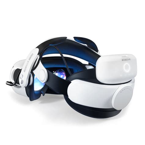BOBOVR M2 Pro Battery Strap for Quest 2 - Lightweight & Magnetic