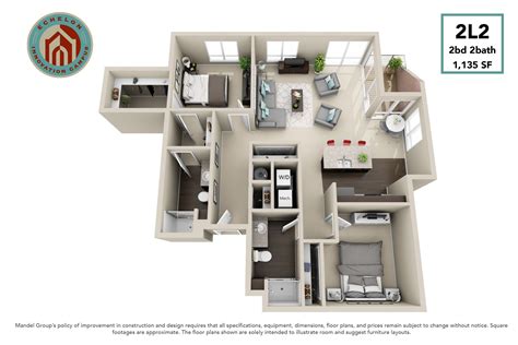 Floor Plans And Sizing Echelon Apartments Wauwatosa