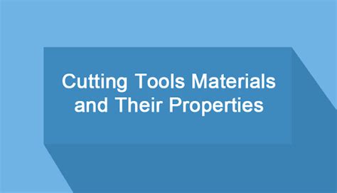 Cuttingtoolmaterialtitle