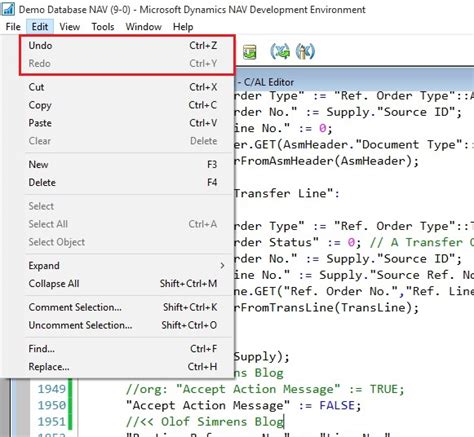 Cal Editor In Dynamics Nav 2016 Olof Simren Microsoft Dynamics Nav
