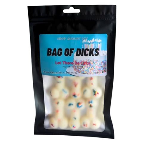 Bag Of Dicks Soy Wax Melts Let There Be Cake Birthday