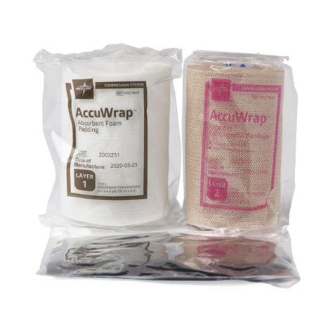 AccuWrap 2 Layer Compression Bandage System 1Ct