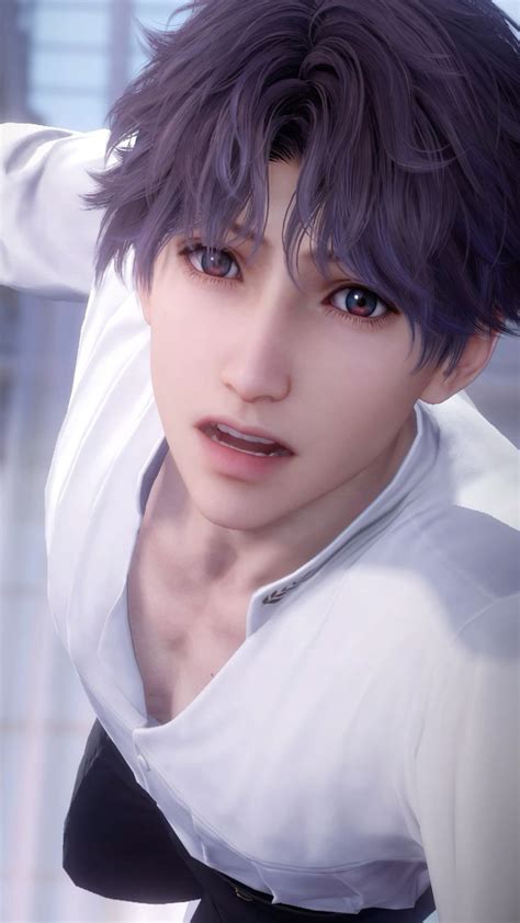 Rafayel 🖌️ In 2024 Rafayel Handsome Anime Guys Deep Space