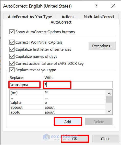 How To Insert Sigma Symbol In Excel 8 Easy Ways Exceldemy