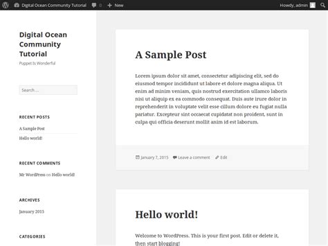 How To Use Puppet To Manage WordPress Themes And Plugins On Ubuntu 14