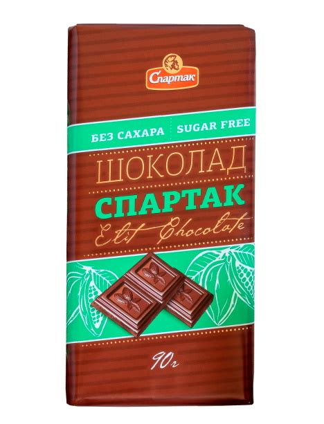Белорусский шоколад Горький без сахара 90г. Спартак - купить с ...