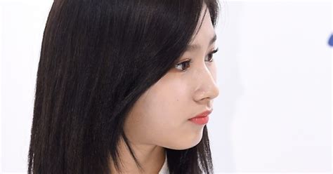 Hei포토 트와이스 사나 옆모습도 아름다워~