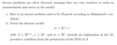 Solved Inverse Problems Are Often Ill Posed Meaning They