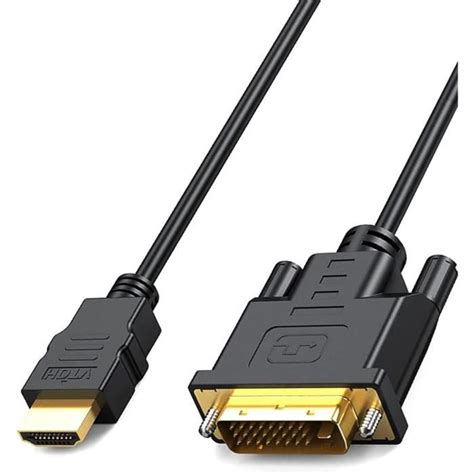 Adaptateur De Câble Hdmi Vers Dvi Convertisseur Bidirectionnel De