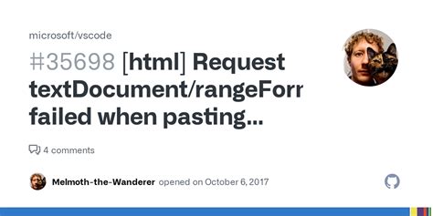 Html Request Textdocument Rangeformatting Failed When Pasting Inside
