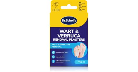 Scholl Dr Scholls Wart And Verruca Plaster Zestaw Plastrów Redukcja
