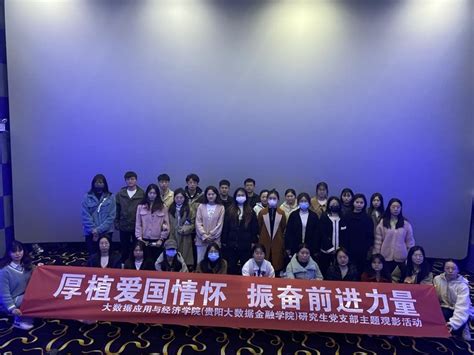 我院研究生党支部开展“厚植爱国情怀 振奋前进力量”——集中观影主题党日活动 应用经济学院