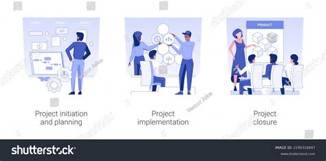 Project Lifecycle Isolated Concept Vector Illustration Stock Vector Royalty Free 2190316847