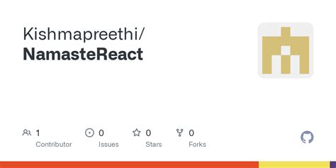 github kishmapreethi namastereact