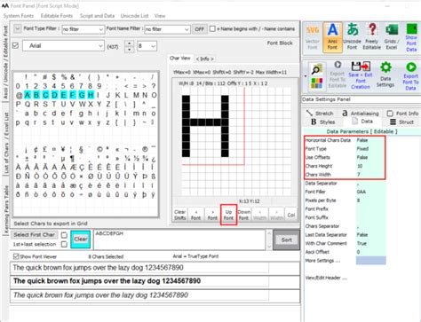 GLCD Font Editor Bitmap2LCD Software Tool Blog About GLCD Displays