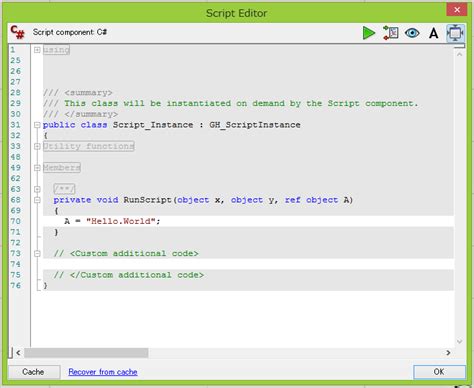 Hello World Grasshopperの使い方