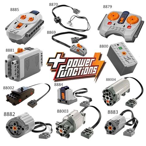 LEGO Compatible Technic Power Functions Motor Remote Control Legoingly Toys Components