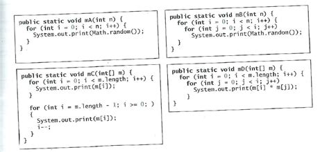 Solved Use The Big O Notation To Estimate The Time Complexity Chegg