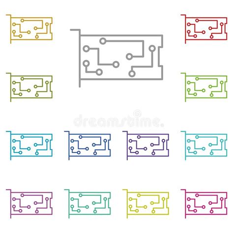 Hardware Chip Icon Simple Thin Line Outline Vector Element Of Hardware Icons Set For Ui And