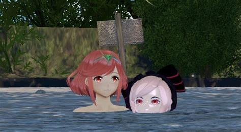 Pyra And Shalltear In Quicksand By Ptddddd On Deviantart
