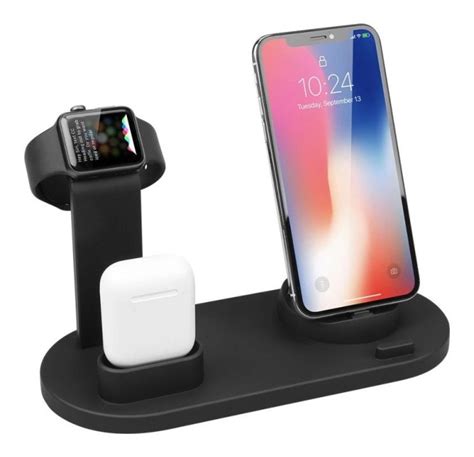 Base De Carga Inalámbrica 6 En 1 Para Iphone Meses Sin Intereses