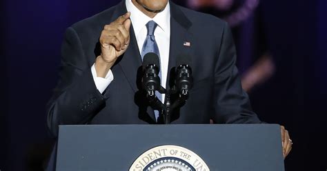 President Obama Farewell Speech Celebrity Reactions