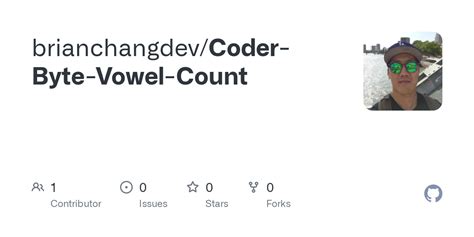 GitHub Brianchangdev Coder Byte Vowel Count