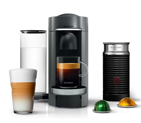 Nespresso By Delonghi Vertuo Plus Deluxe Coffee Espresso Maker