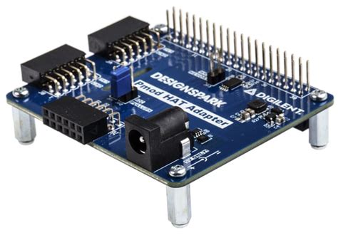 410 366 Designspark Pmod Hat Con 3 Conectores Hembra Pmod Digilent