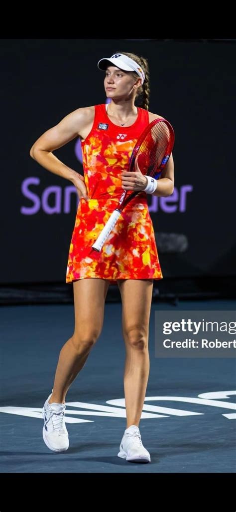Elena Rybakina Is So Cute And Sexy Those Long Legs And Sweaty Body Make Me So Horny 😍 R