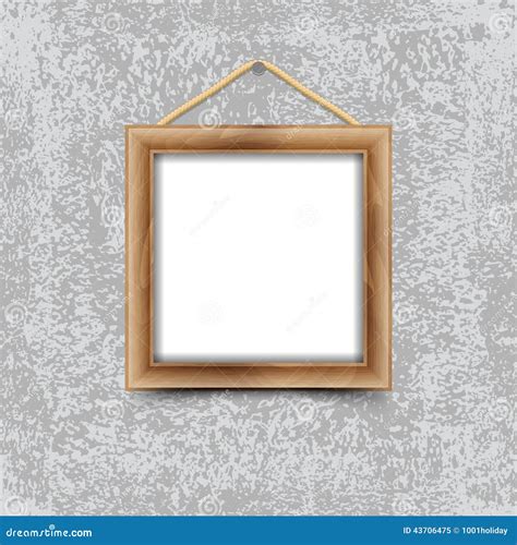 Frame Da Foto Ilustra O Do Vetor Ilustra O De Retro