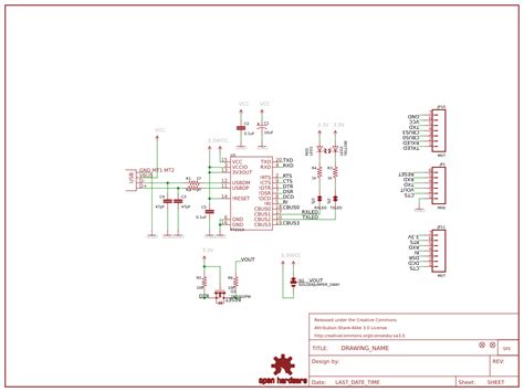 Ft231x Breakout Open Hardware。 Oshwlab