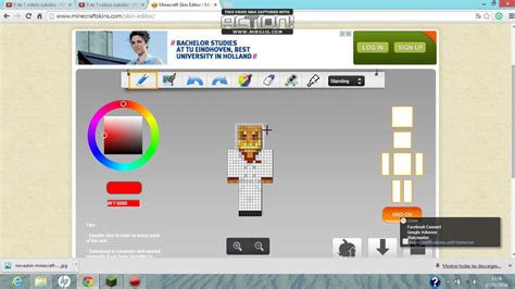 Como Crear Mi Propio Skin De Minecraft Youtube