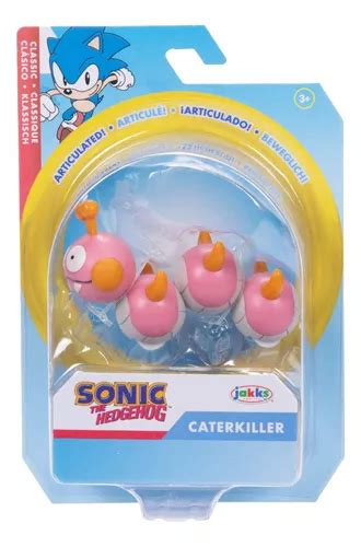 Caterkiller Oruga Figura 6cm Articulada Wave 15 Sonic Mercadolibre