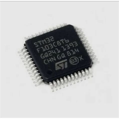 jual stm32f103c8t6 lqfp48 arm base microcontroller stm32 shopee indonesia