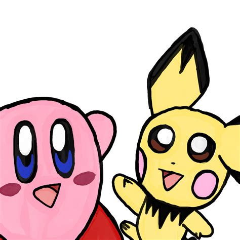 Kirby And Pichu By Robynhillzoneact25 On Deviantart