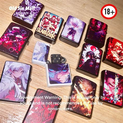 Empty Refillable Lightweight Metal Mens Flint Lighter Creative Print