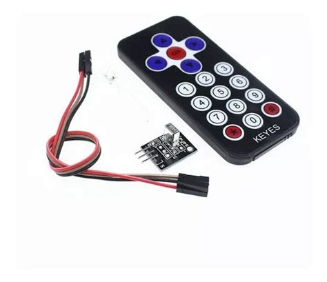 Kit Módulo Controle Remoto Ir Para Arduino Esp8266 Esp32 Parcelamento Sem Juros