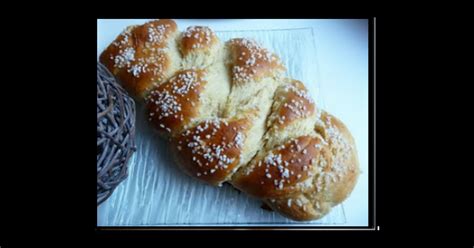 Brioche tressée à la fleur doranger par Papilles on off Une recette