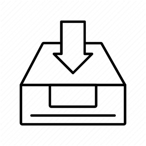 Inbox Mailbox Email Inbox Mail Inbox Inbox Archive Icon Download On Iconfinder