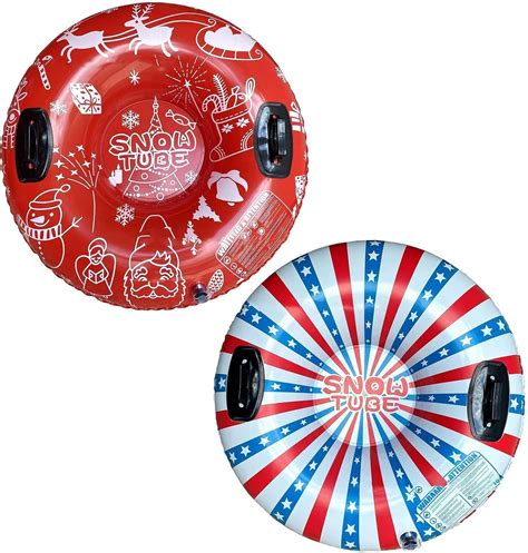 Inflatable Snow Tube Sledge Inflatable Snow Sledge Heavy Duty With