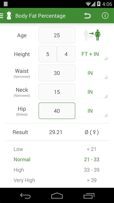 ボディマス指数計算機 体重理想 Bmi 計算 Jp Appstore For Android